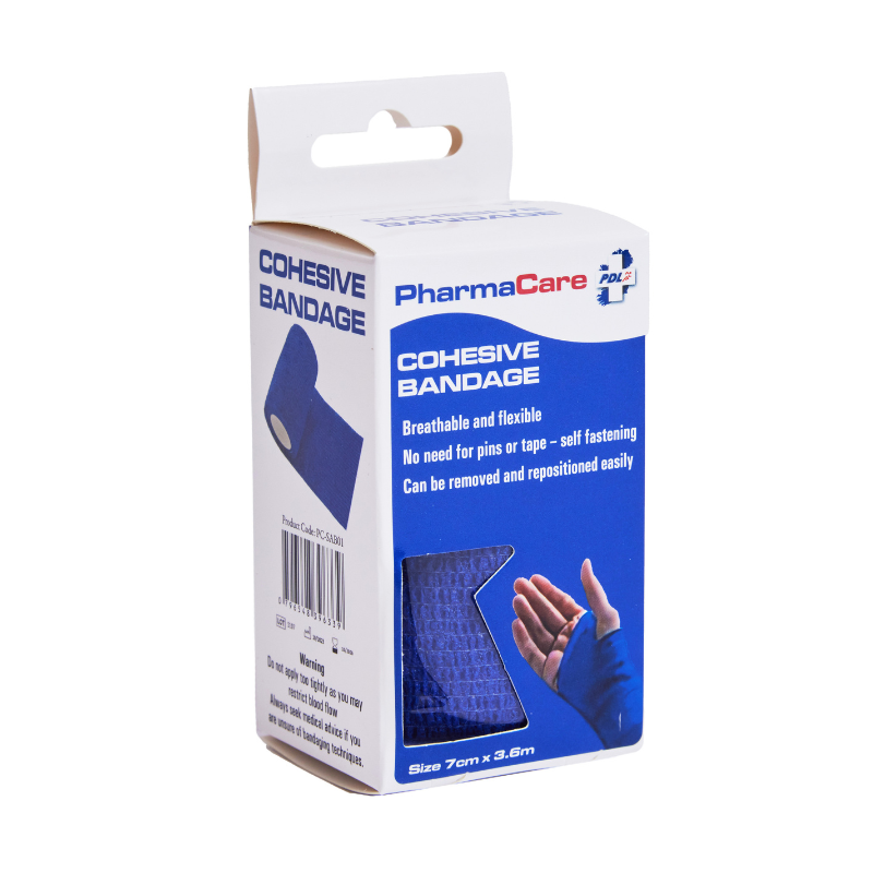 PharmaCare Cohesive Support Bandage (7cm x 3.6m) – Phelan's Pharmacy