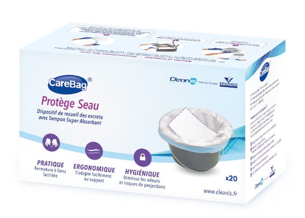CareBag® Commode Liner with Super-Absorbent Pad - Phelan's Pharmacy