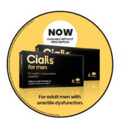 Cialis For Men Tadalafil 10mg Tablets - Phelan's Pharmacy