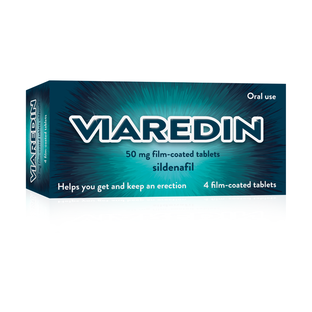 Viaredin Tablets Ireland | ED Medicine (sildenafil) – Phelan's Pharmacy