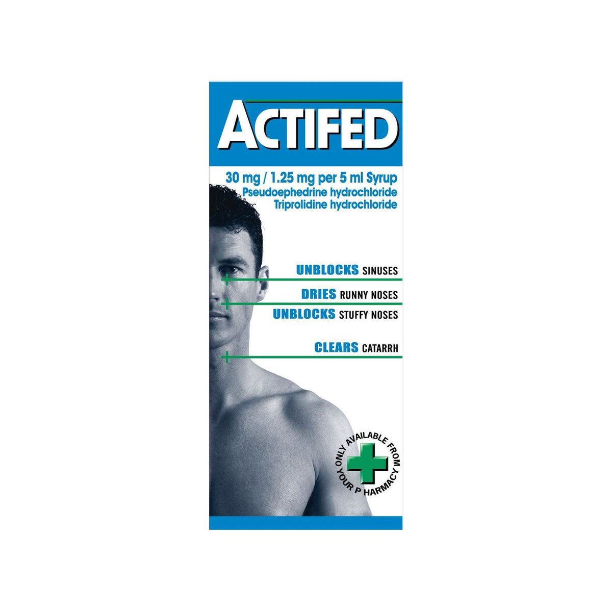 Actifed Syrup 100ml - Phelan's Pharmacy