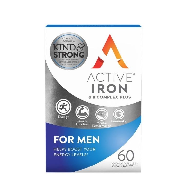 Active Iron & B Complex Plus For Men | Active Iron Capsules for Men ...