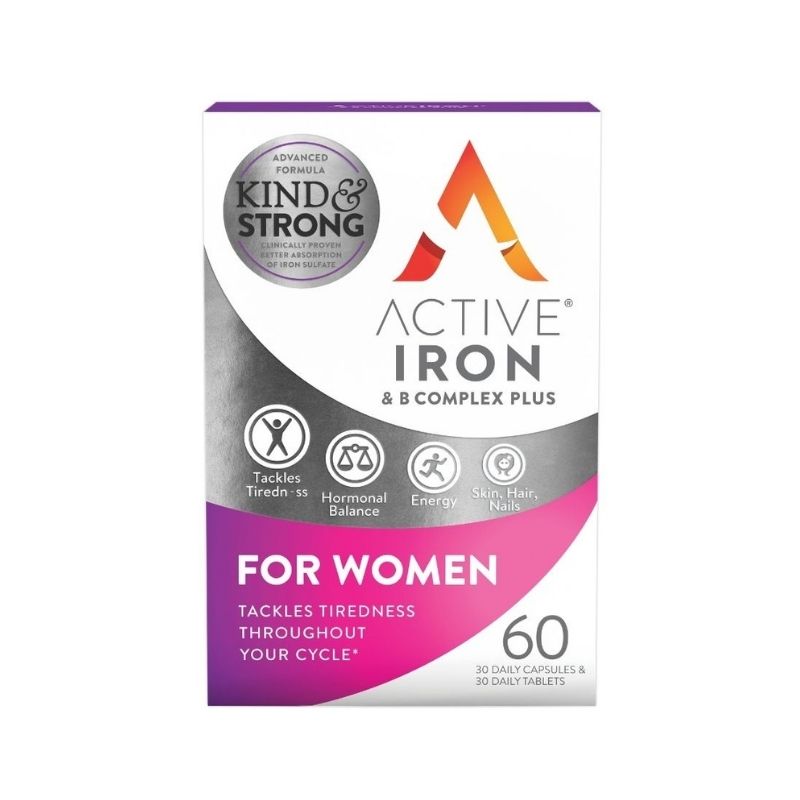 Active Iron & B Complex Plus For Women | Active Iron Capsules for Women ...