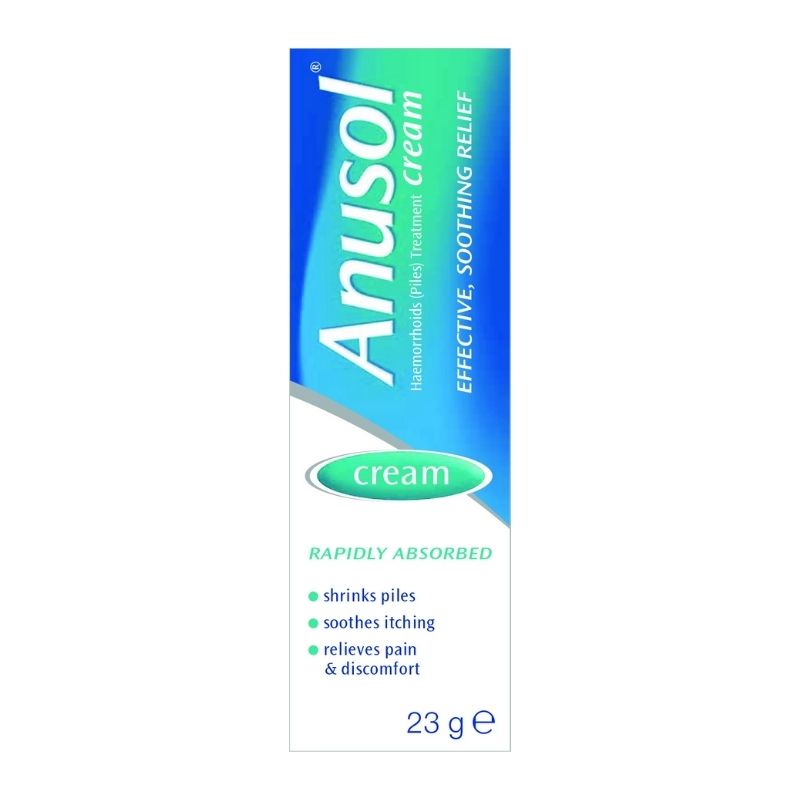 Anusol Cream 23g | Anusol Cream Ireland - Phelan's Pharmacy