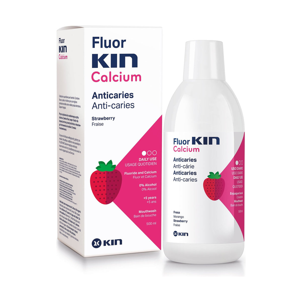 Fluor-Kin Calcium Children's Mouthwash 500ml - Phelan's Pharmacy