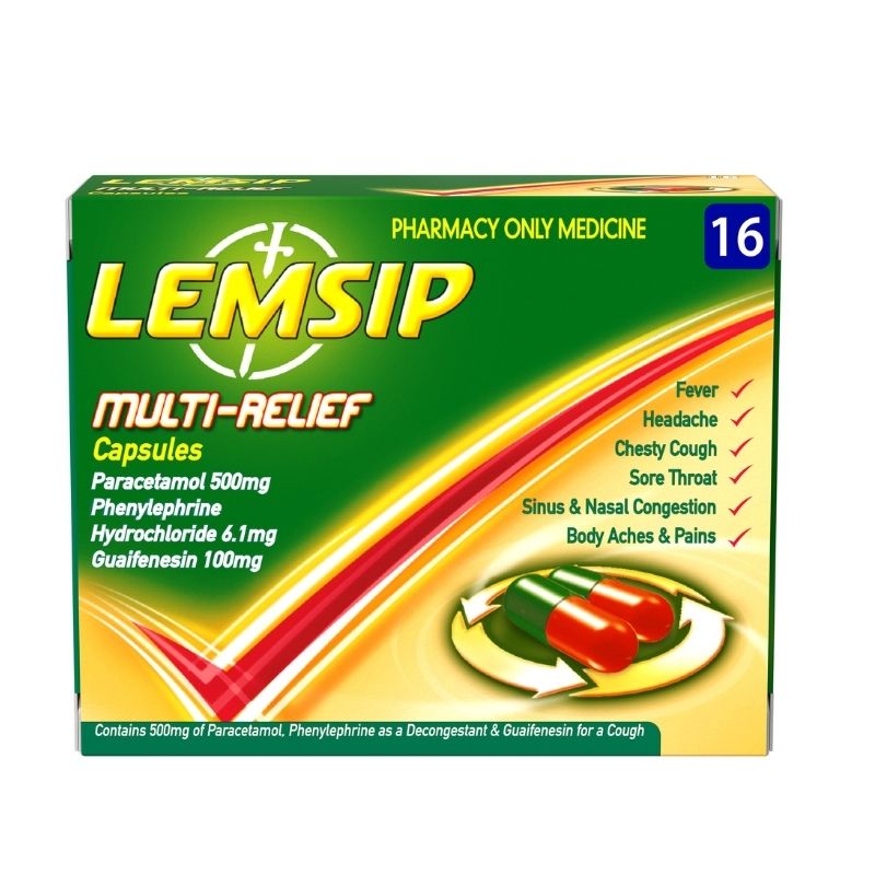 Lemsip Multi Relief Capsules - Phelan's Pharmacy