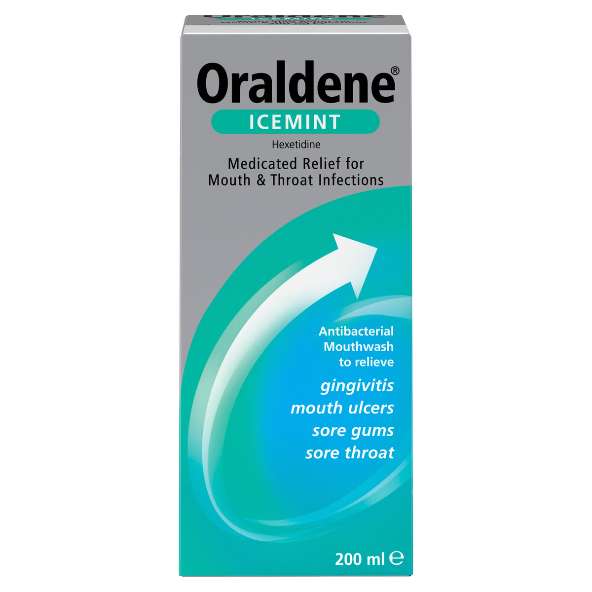 Oraldene Medicated Mouthwash 200ml - Phelan's Pharmacy