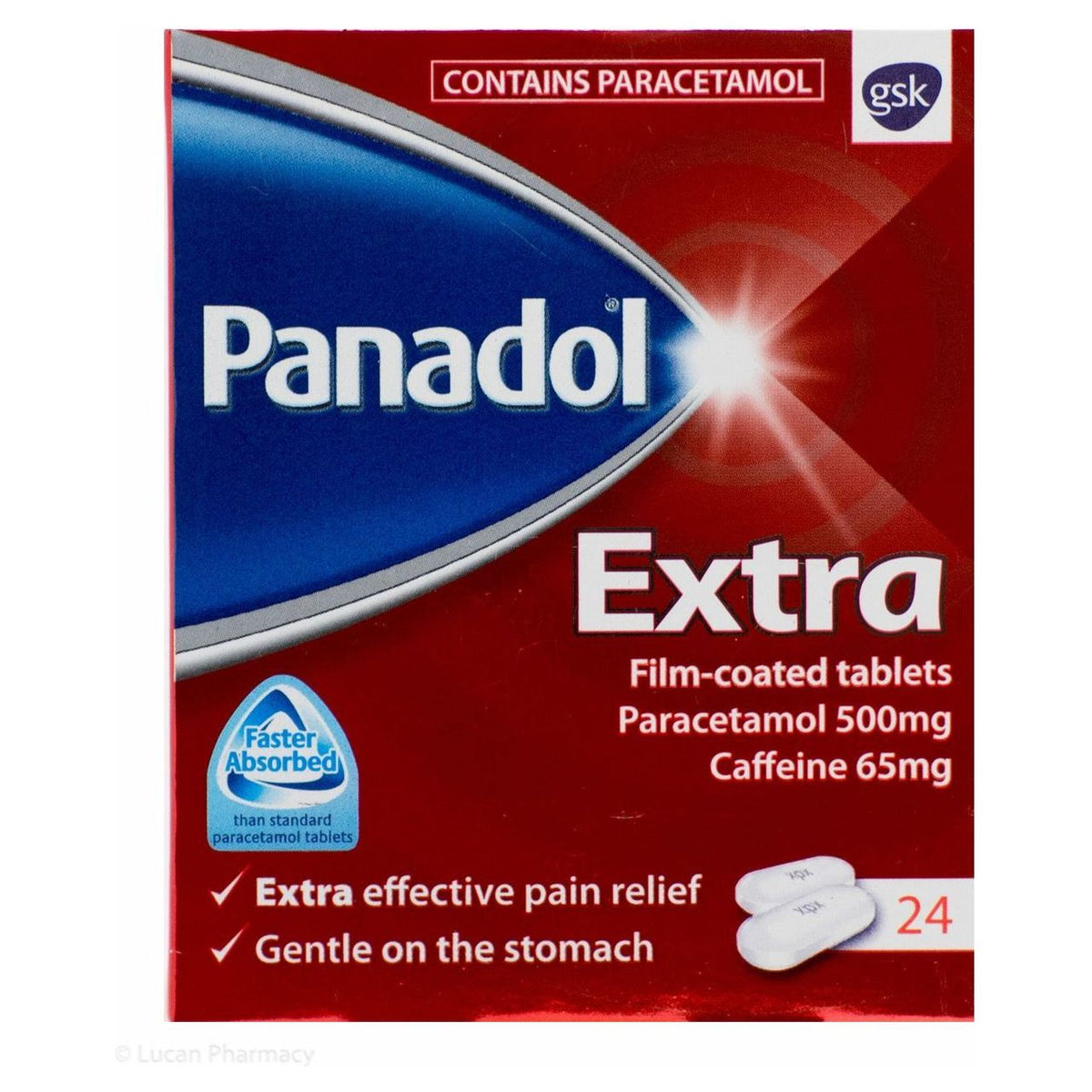 Panadol Extra Film Coated Tablets - Phelan's Pharmacy