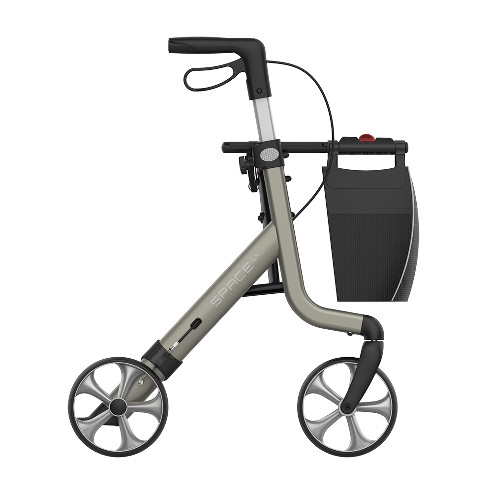 Space Lx Premium Lightweight Aluminium Rollator - Phelan's Pharmacy