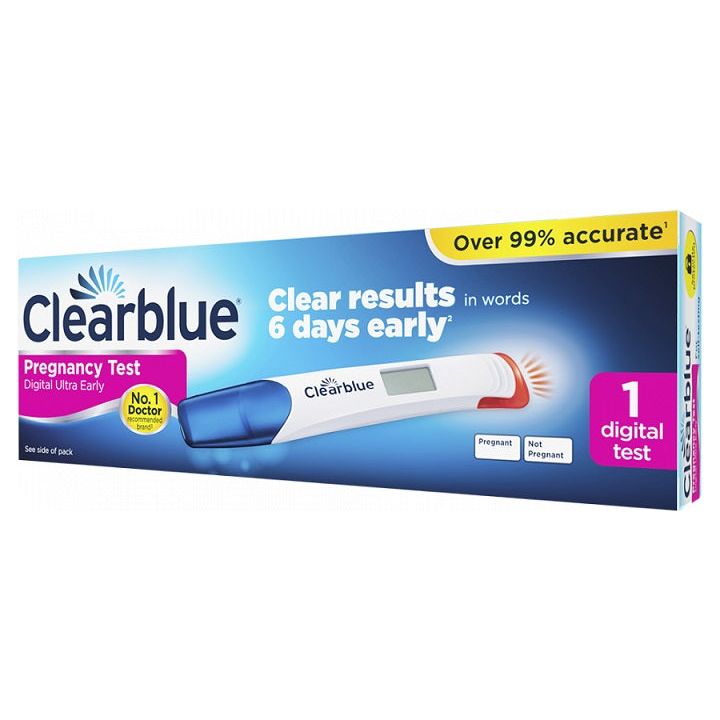 Clearblue Pregnancy Test Digital Ultra Early - Phelan's Pharmacy