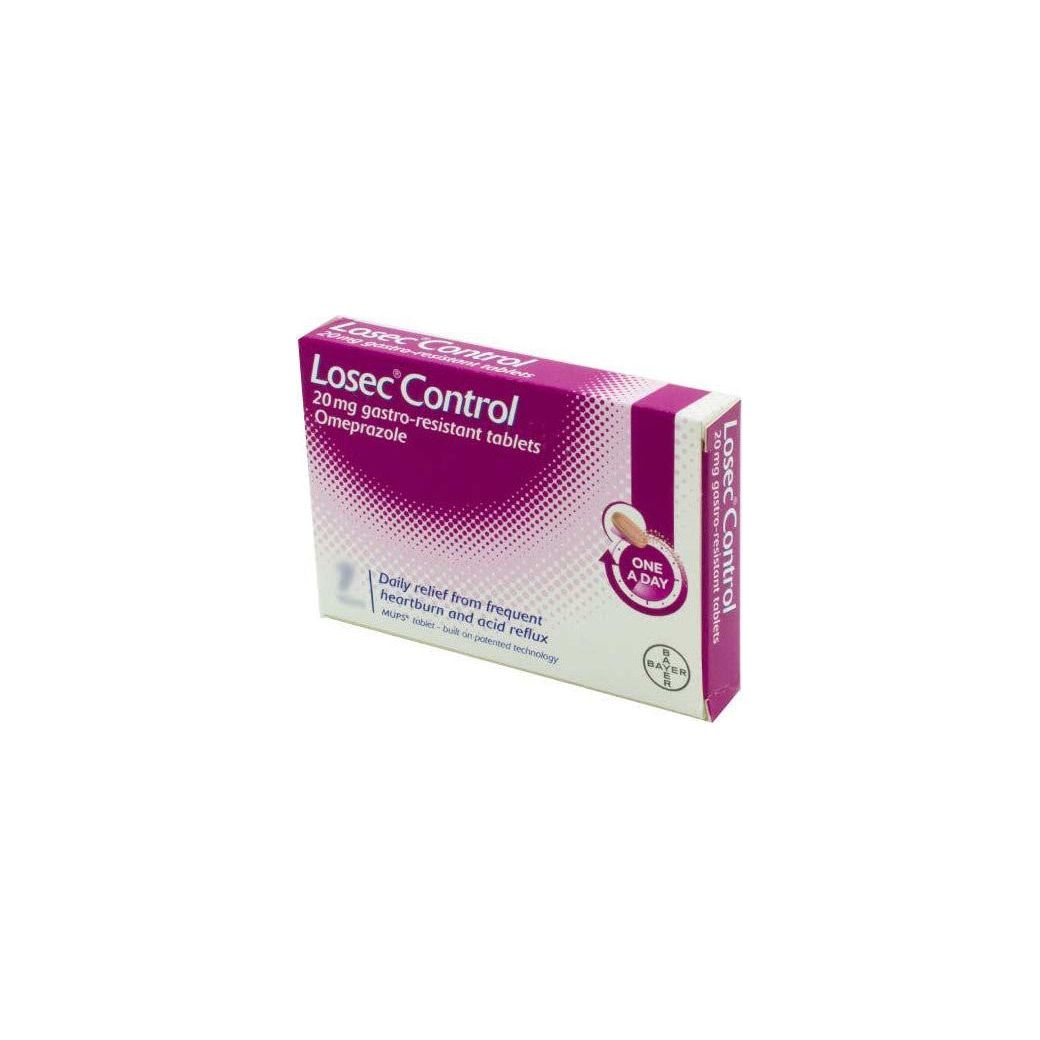 Losec Control 20mg – Phelan's Pharmacy