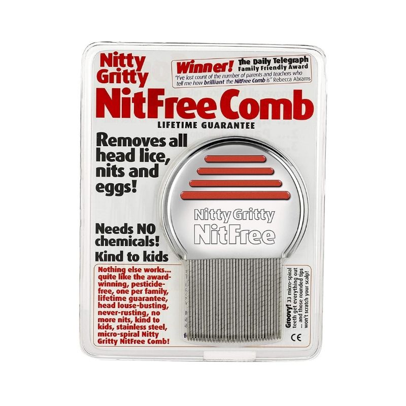 Nitty Gritty Nit Free Head Lice Comb - Phelan's Pharmacy