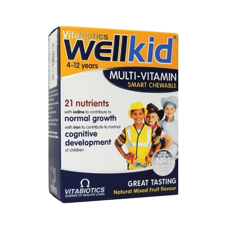Vitabiotics WellKid Multi-Vitamin Smart Chewable 30 Tablets - Phelan's ...