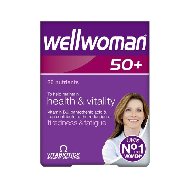 Vitabiotics WellWoman 50+ 30 Tablets - Phelan's Pharmacy